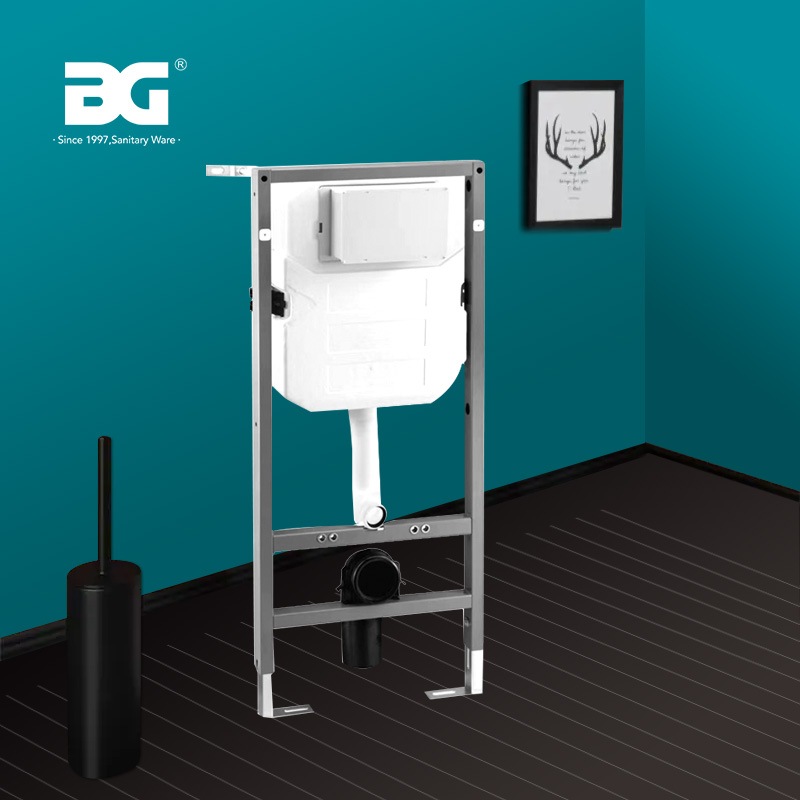 Water Saving Bathroom Concealed Cistern WC Frame Toilet Water Tank ...